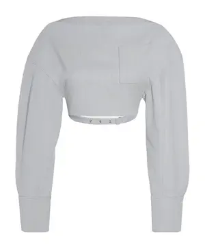 Jacquemus Cropped Long-sleeve Top