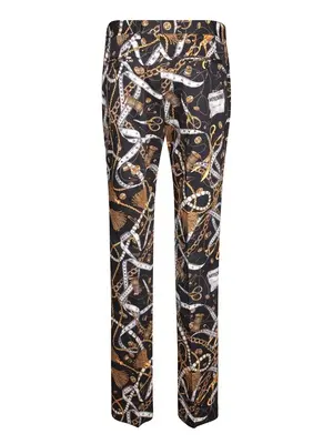 Moschino Pattern Printed Straight Pants