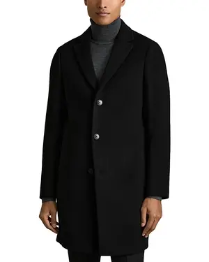 REISS Gable Wool Blend Overcoat
