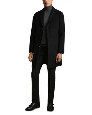 REISS Gable Wool Blend Overcoat