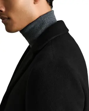 REISS Gable Wool Blend Overcoat
