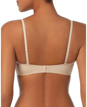Dkny Litewear Smooth Essentials Strapless Lift Bra - Cashmere