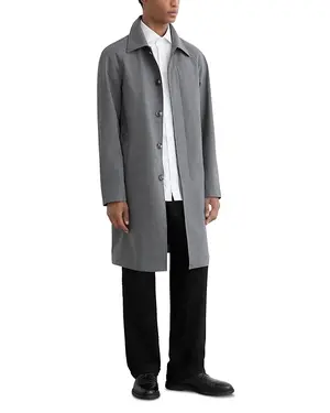 REISS Canton Raglan Sleeve Raincoat