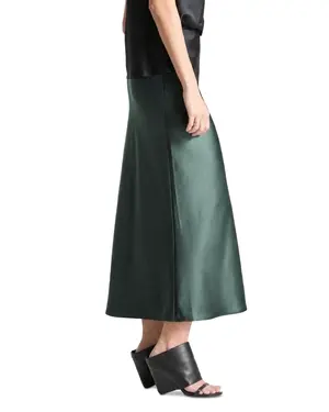 SAINT ART Talia Charmeuse Maxi Skirt