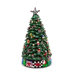 MACKENZIE-CHILDS Christmas Carol Rotating Musical Tree - Multi