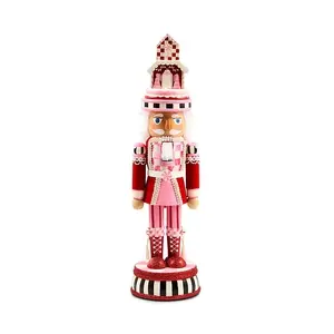 MACKENZIE-CHILDS Ruby Red Wood Nutcracker - Multi