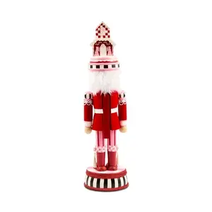MACKENZIE-CHILDS Ruby Red Wood Nutcracker