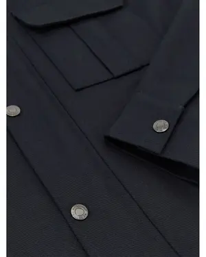 REISS Americas Twill Jacket - Navy