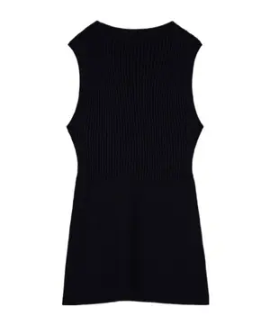 Armani Exchange Slim-fit Knit Top In Recycled Viscose Blend
