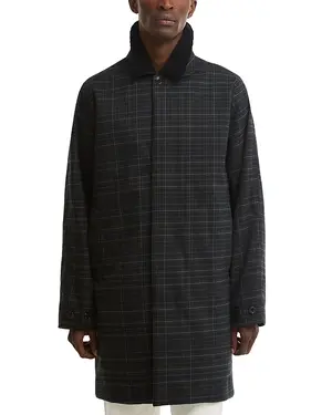 Barbour Winter Lorden Check Rain Jacket - Shadow