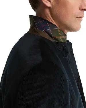 Barbour Brosnan Cotton Blend Tailored Fit Blazer - Navy