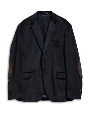 Barbour Brosnan Cotton Blend Tailored Fit Blazer - Navy