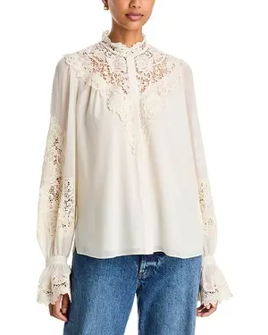 Kobi Halperin West Embroidered Blouse