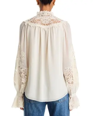 Kobi Halperin West Embroidered Blouse
