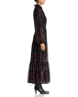 Kobi Halperin Robin Printed Maxi Dress