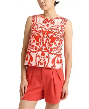 CARTOLINA Linda Printed Top