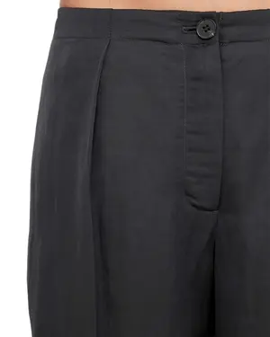 ALLSAINTS Leonie Satin Wide Leg Pants - Ink Blue