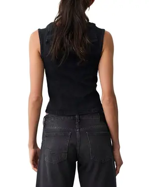 Free People Fable Cotton High Rise Twisted Seam Jeans