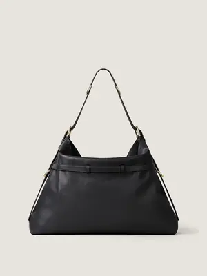 Givenchy Large Voyou Bag In Shiny Leather