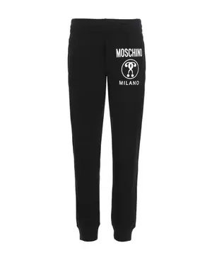 Moschino Logo-print Track Pants - Black