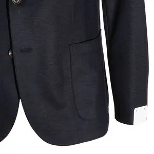 Eleventy Single-breasted Hooded Blazer