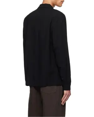 Séfr Point-collar Long-sleeve Shirt