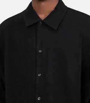 Séfr Point-collar Long-sleeve Shirt