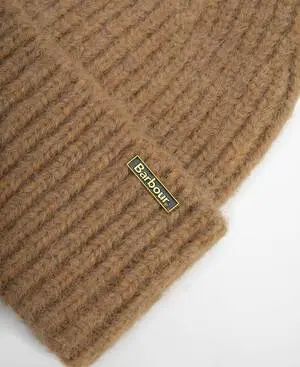 Barbour Logo-detail Knit Hat
