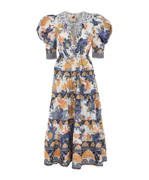 Farm Rio Short Sleeve Dress