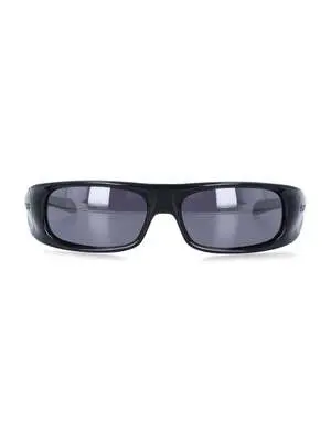 Oakley High-wrap Eight-base Performance Sunglasses With O-matter Frame And Fractal Logo