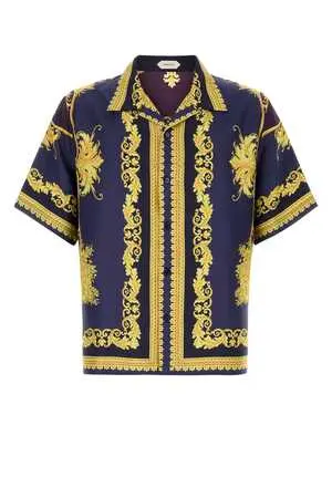 Versace Silk Twill Shirt For