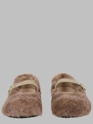 BIRKENSTOCK Suede Sandals With Contoured Footbed
