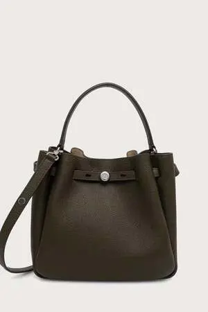 Tory Burch Romy Bucket Handbag In 100% Cow Leather - Leccio