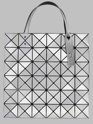 Issey Miyake Bao Bao-inspired Mini Polyester Shoulder Bag - Silver