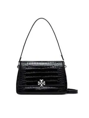 Tory Burch Embossed Croc-effect Shoulder Handbag