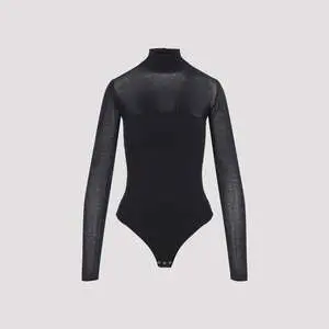 Elisabetta Franchi Knit Bodysuit - Black