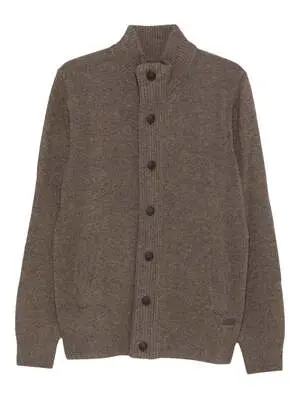Barbour 100% Wool Sweater - Brown