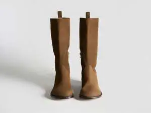 JW Anderson High Loafer Boot With Zip Detail