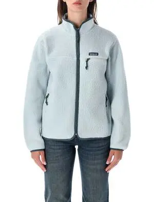 Patagonia Retro Pile Double-sided Brushed Fleece Jacket - Virtually Blue