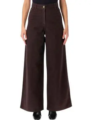 SESSUN High-waist Wide-leg Cotton Jeans