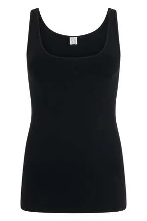 TOTEME Ribbed Fitted Tank Top