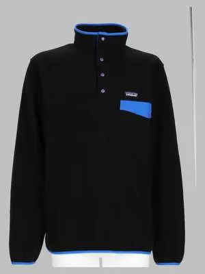 Patagonia Fleece Crewneck Sweater - Black