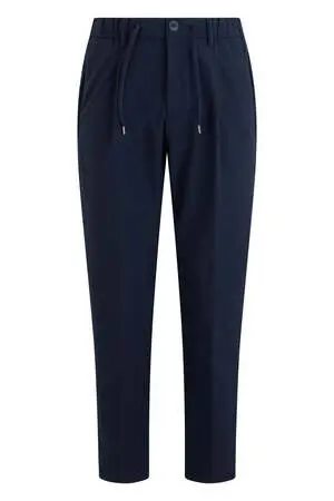Herno Casual Pants With Elastic Waist - Blue