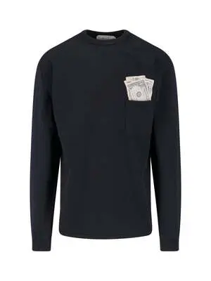 ERL Long Sleeve Pocket T-shirt - Black
