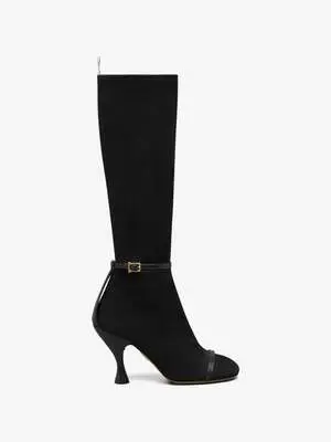 Thom Browne Trompe L'oeil 4-bar Sandal Boot - Black