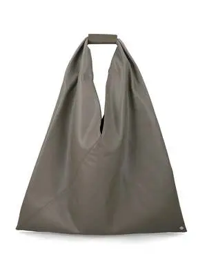 MAISON MARGIELA Japanese Origami-style Leather-effect Mini Handbag With Snap-adjustable Shape