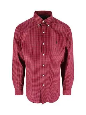 Polo Ralph Lauren Checked Button-down Shirt - Red
