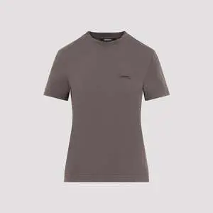 Jacquemus Grosgrain-trim Cotton T-shirt