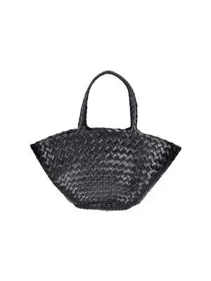 Dragon Diffusion Chic Leather Mini Bag - Black