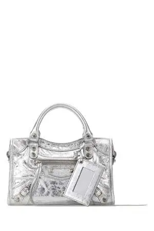 Balenciaga Balenciaga Le City Mini Handbag Silver